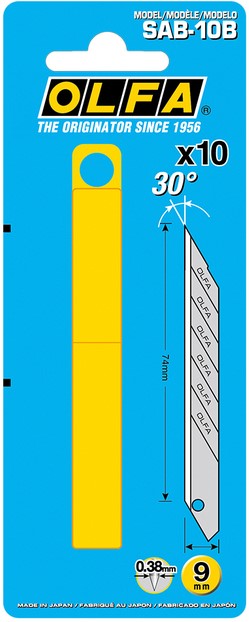 Reservemes Olfa SAB10B 10 Stuk Online | Bestel eenvoudig en snel uw kantoorartikelen bij Hillen ...